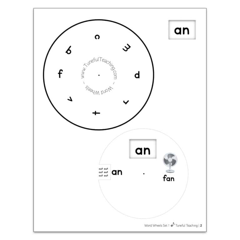 Word Wheels (Sets 1 & 2) - Tuneful Teaching