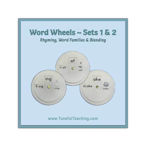 Word Wheels (Sets 1 & 2) - Tuneful Teaching