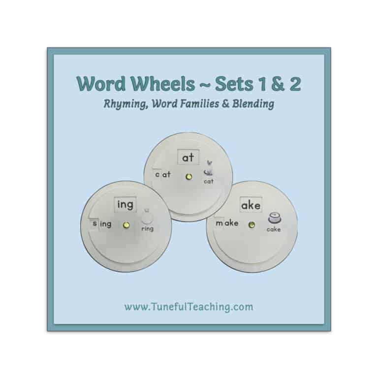 Word Wheels (Sets 1 & 2) - Tuneful Teaching