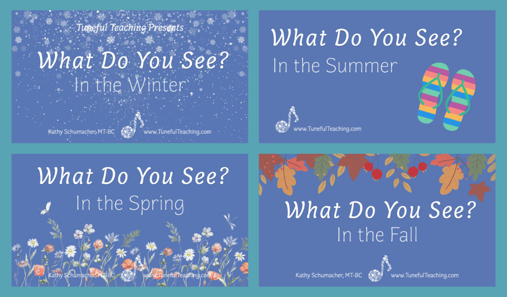What Do You See? — A Series of Music-Based Books - Tuneful Teaching