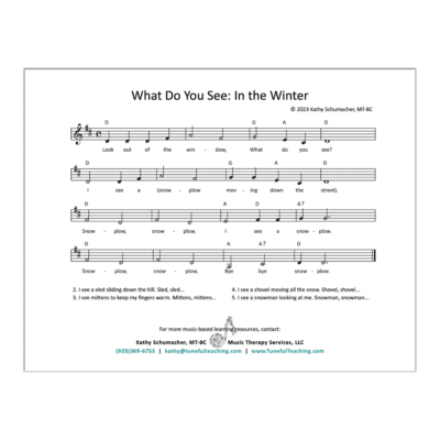 What Do You See? — In the Winter - Tuneful Teaching
